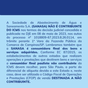 FORNECEDORES – SANASA